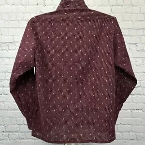 Vintage | Shirts | Vintage 7s Kingsport Button Front Shirt Big Collar ...